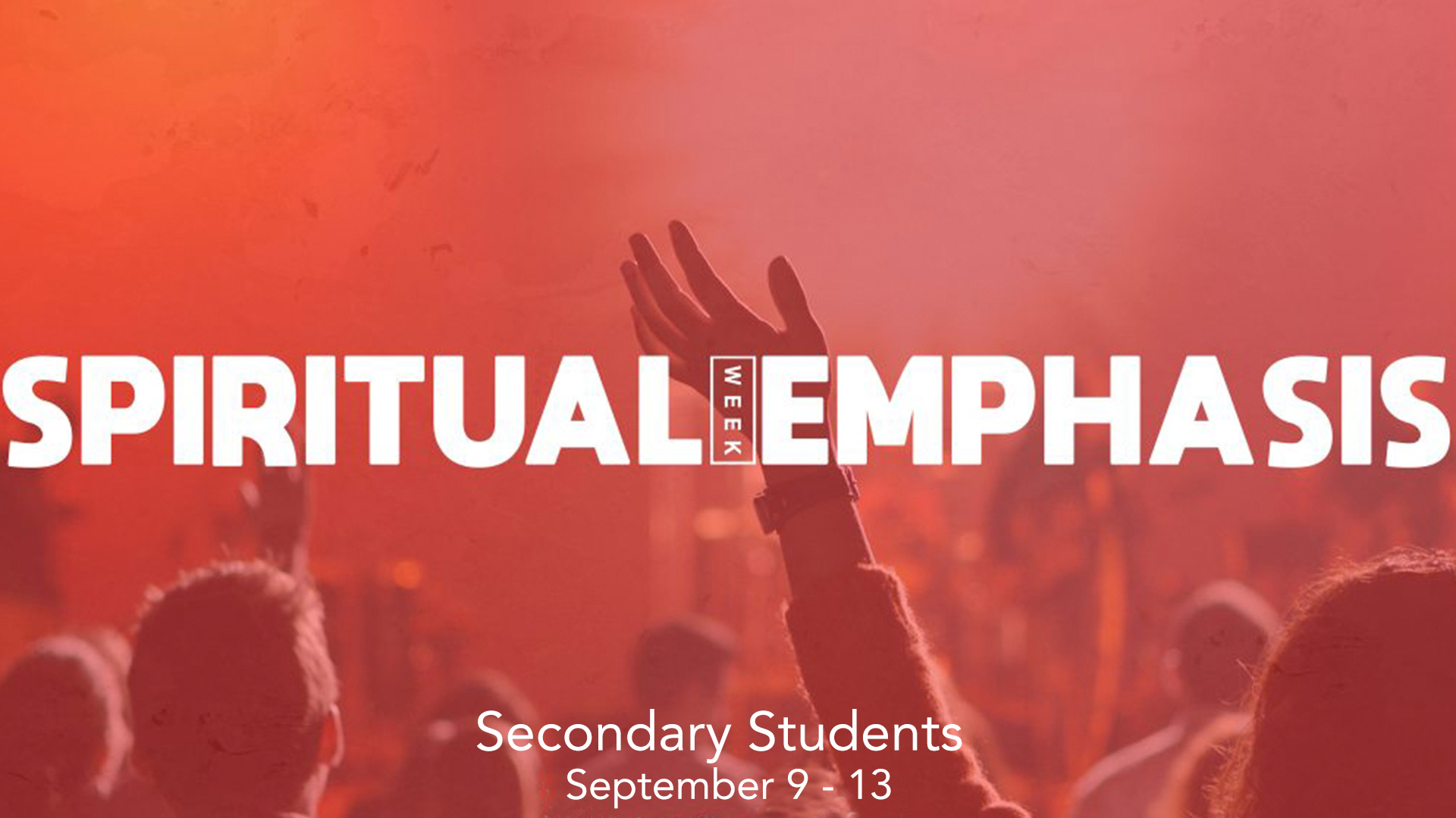Spiritual Emphasis Week – Summit Christian Academy