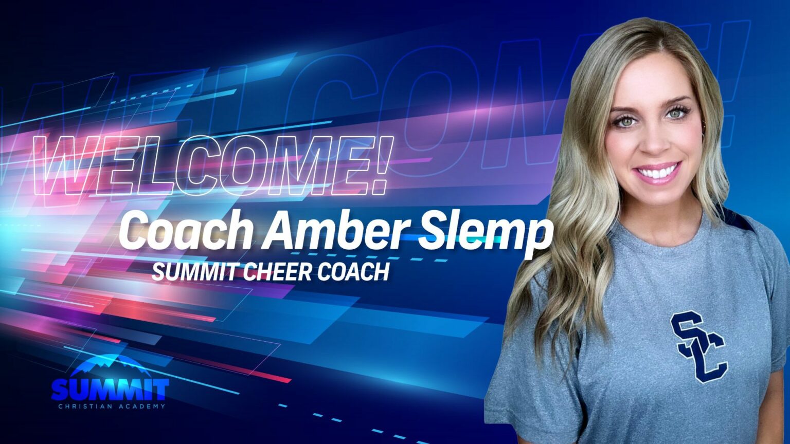 Welcome Coach Amber Slemp – Summit Christian Academy